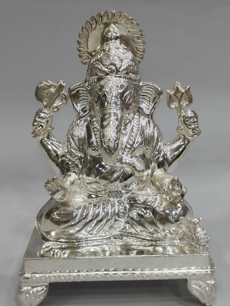 Silver Ganesh#13 - Gurram Silver Palace