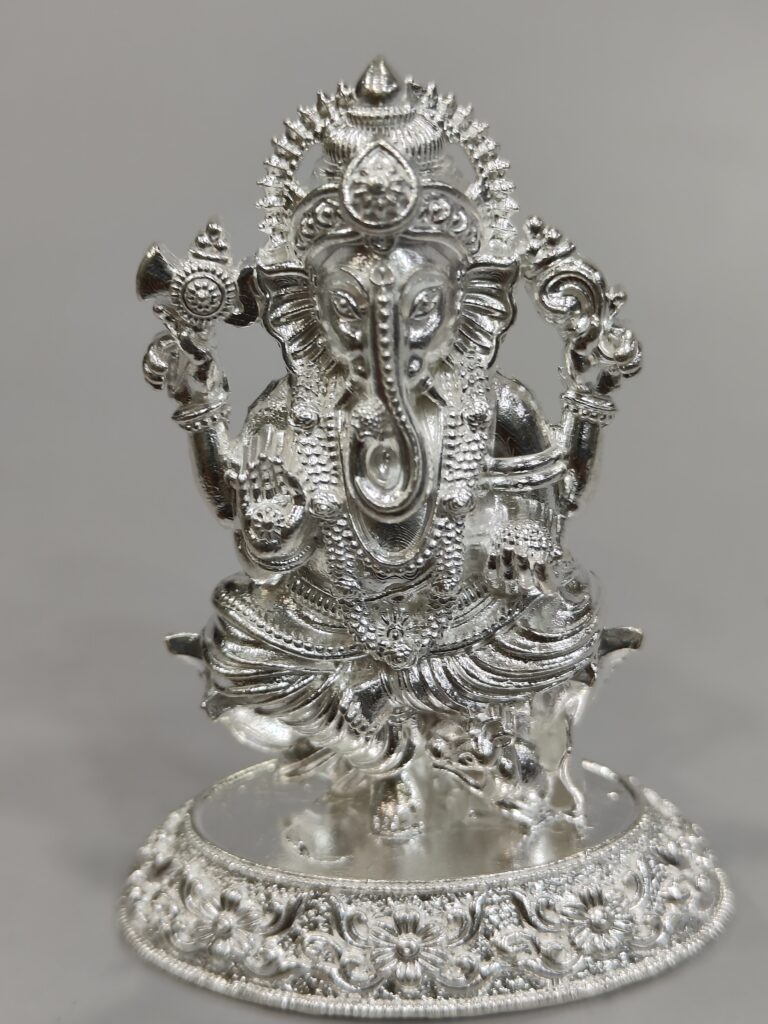 Silver Ganesh#3 - Gurram Silver Palace