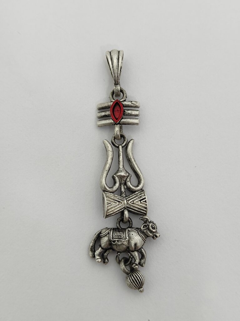 Lord Shiva Locket - Gurram Silver Palace